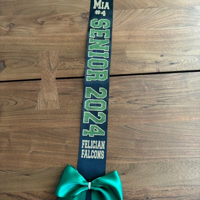 Megaphone Cheer 8th Grade Sash Cheer Sash 8th Grade Night Sash ...