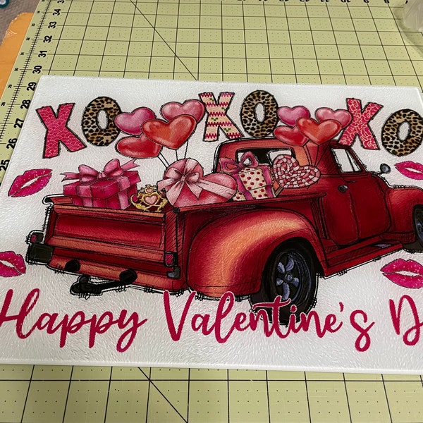 Happy Valentine's Day Truck Png, Valentine's, Loads of Love Sublimation ...