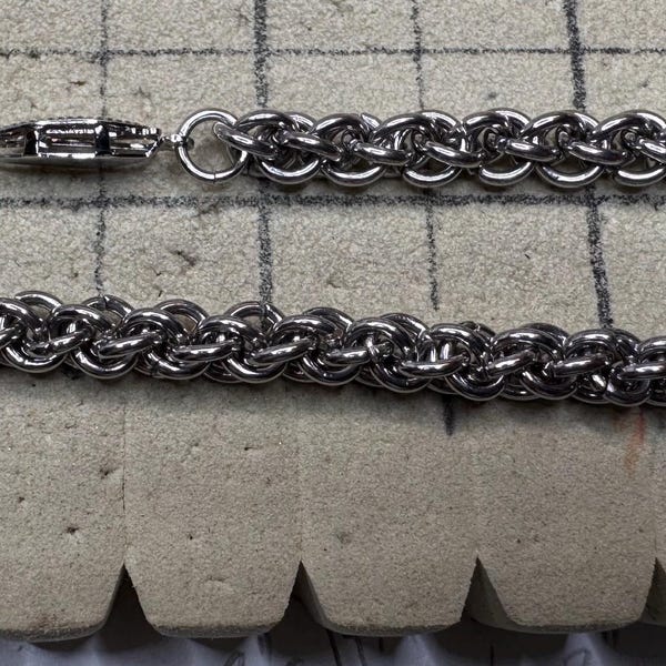 22k Gold Plated Sapphire Rosary Chain, Pyrite 4 Mm Chains for Jewelry ...