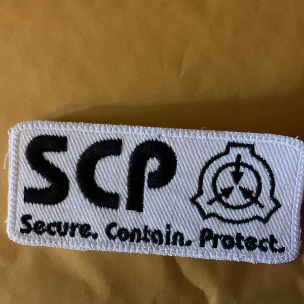 SCP Slogan Patch - Etsy
