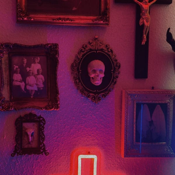 Gothic Shelf for Wall Decoration, Crystals Display, Gothic Jewelry ...