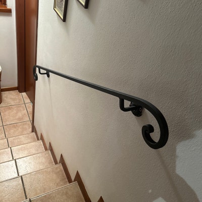 Wrought Iron Handrail From 50 Cm to 400 Cm Raffaello Model Made in ...