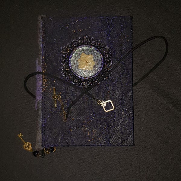 Gothic Journal A6 Grimoire Victorian Gothic Vampire Notebook Magic ...