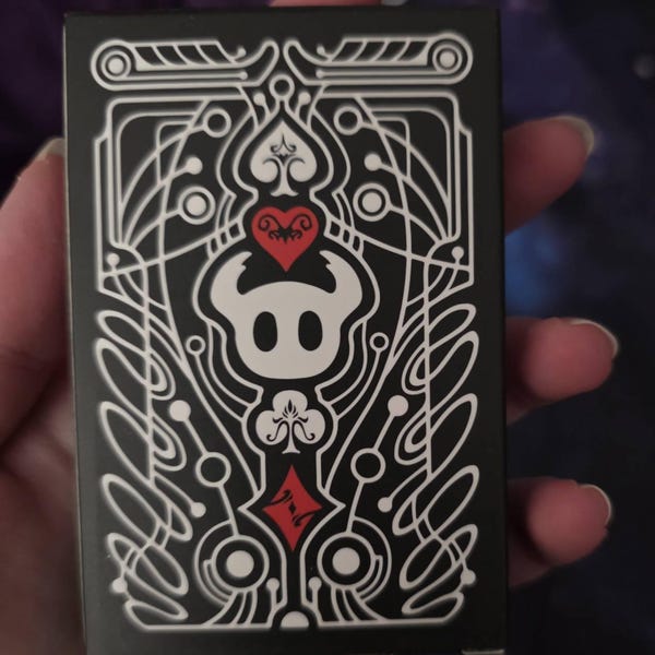 Hollow Knight Inspired Playing Card Deck 54 Poker Size Cards Fan Made ...