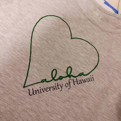 Aloha Heart SVG Aloha Script SVG Cursive Heart SVG Digital Download ...