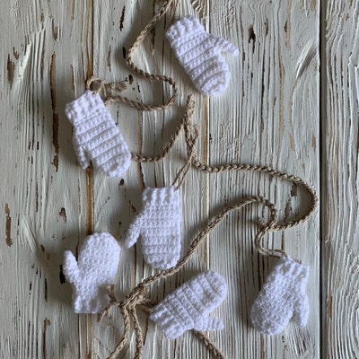 Mitten Key Chain / Handmade Mini Mitt Quarter Keeper Keychain / Mitten ...