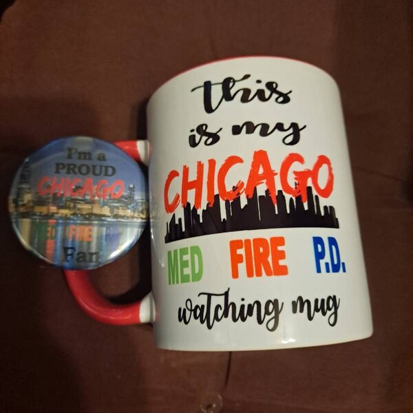 This is My Chicago Med-fire-p.d. Watching Mug-11 Oz Mug - Etsy