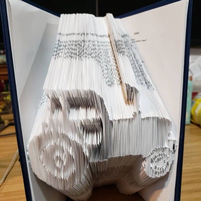 Measure Mark Cut Fold Carousel Book Folding Art Pattern - Etsy