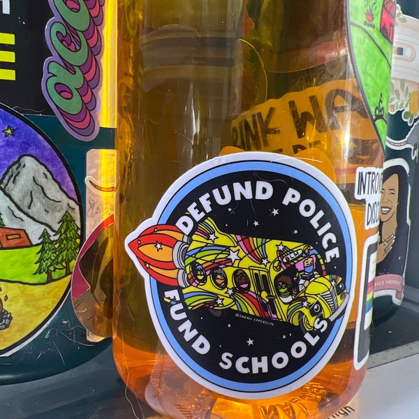 Defund Police / Fund Schools - Sticker - Etsy