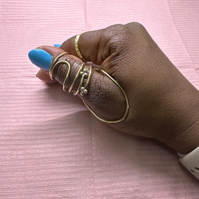 Arthritis Finger Splint for Bending Sideways Lateral Deviation Sterling ...
