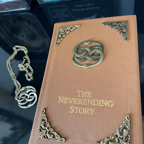 The Neverending Story Book Replica - Leatherbound Prop Replica ...