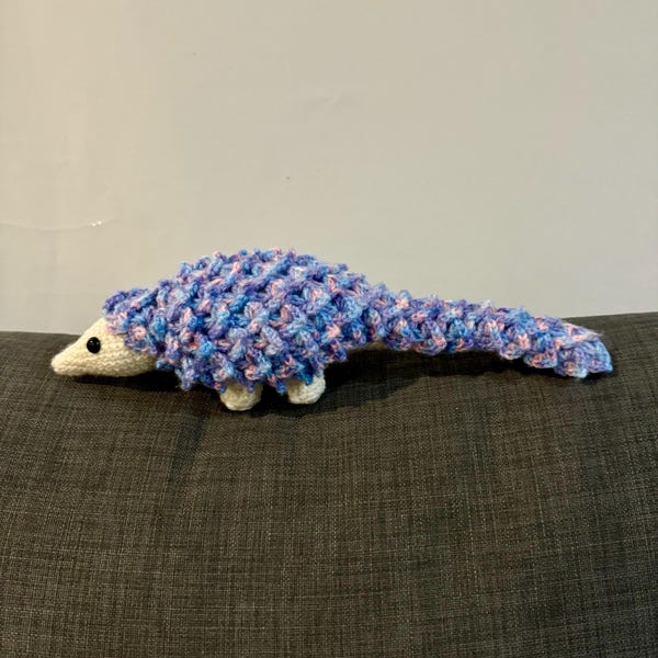 Pascal the Pangolin Crochet Pattern | Posable Amigurumi Toy Pattern - Etsy