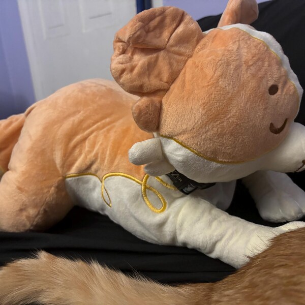 Red Border Collie Plush Snuggle Paws Plush for Anxiety, PTSD ...