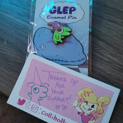 Smiling Friends Glep Hard Enamel Pin 1in. - Etsy