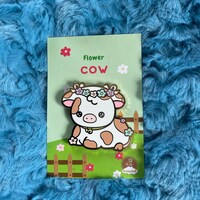 Fruit Cow Stickers, Kawaii Cow Sticker, Cute Strawberry Cow Sticker ...