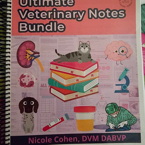 Vet Med Acronym Suffix Prefix Veterinary Cheat Sheet Vet Tech Notes ...