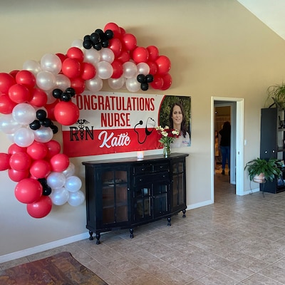 Nurse Graduation Banner Nursing Graduation Banner Rn Bsn Lpn Nurse ...