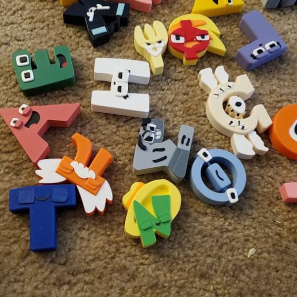 Greek Alphabet Figures - Full Set! - Etsy