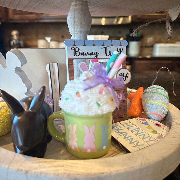 Easter Mini Mug, Easter Tiered Tray Decor, Mini Espresso Mug, Mini ...
