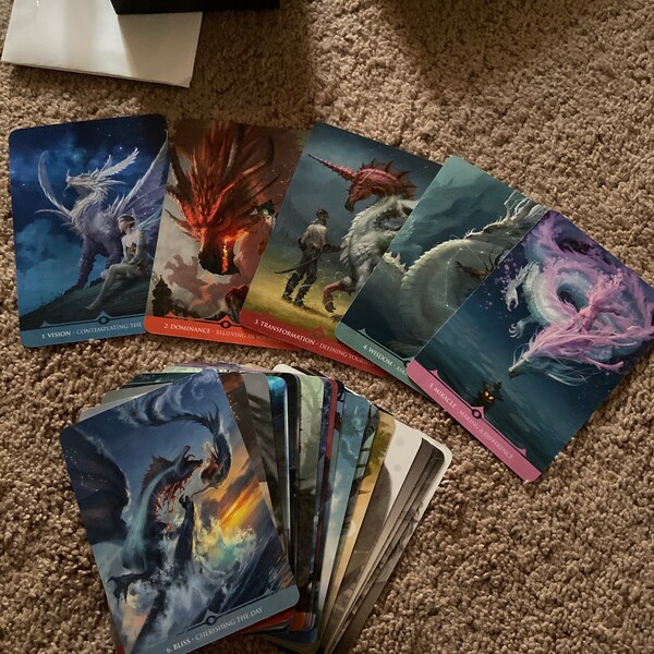 Barbieri Stardragons Oracle Kit Deck Cards Set Paolo Barbieri Card Star ...