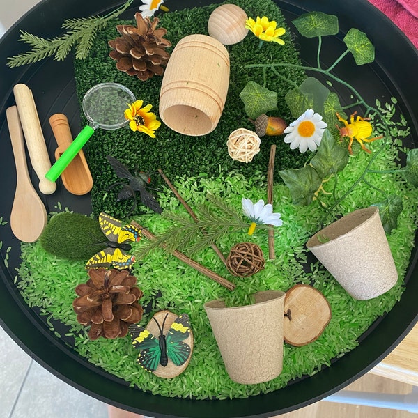 Summer Sundae Loose Parts Kit Ice Cream Messy Play Tuff Tray Activity ...