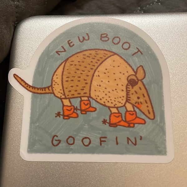 New Boot Goofin' Vinyl Sticker - Etsy