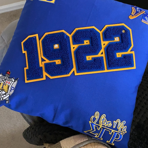 1922 Blue Chenille Number Set; All 4 Numbers Come as 1 Connected Patch; Poodle; 11.5" - Etsy