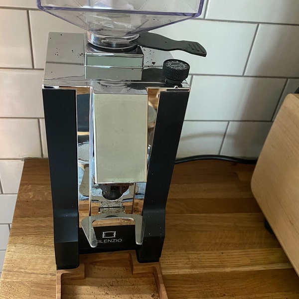 Walnut Wood Striped WDT Tool With Stand, Food Contact Compliance ...