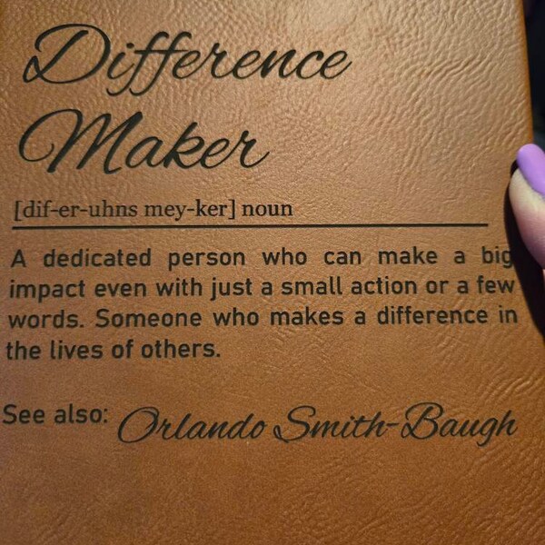 Personalized Leather Portfolio, Custom Padfolio Notebook, Business ...