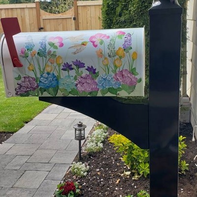 Custom Hand Painted Mailboxes, Personalized Mailboxes for Unique Gift ...