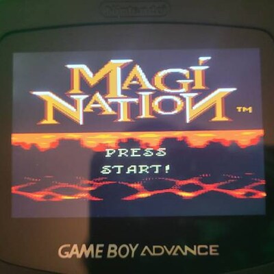 Clear Red Nintendo Game Boy Advance GBA SP Ips MOD Adjustable ...