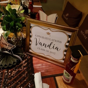 Graduation Party Pasta Bar 5x7 8x10 Printable Chalkboard - Etsy