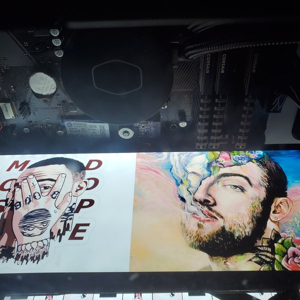 Custom Light RGB GPU Backplate Graphics Card Decoration Board ...