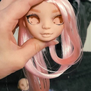 SUPER KINK Dark Brown Curly Afro-style Nylon Doll Hair for - Etsy Australia