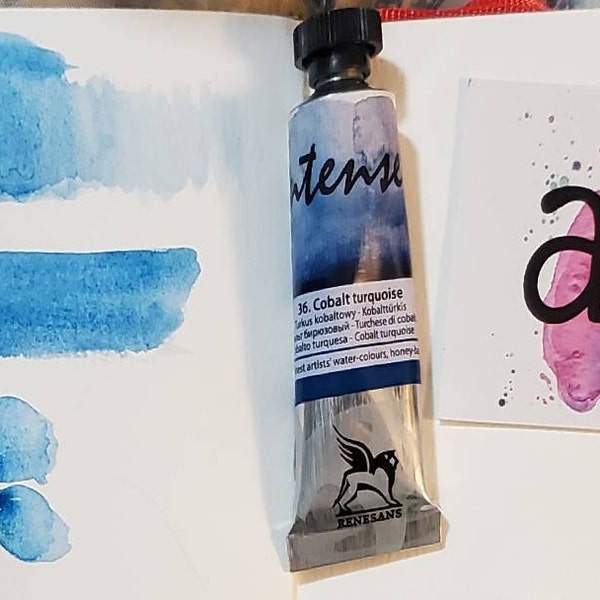 Intense Watercolor Paint in Tube by Renesans: Professional Artist Grade ...