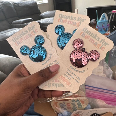 Ears Cast Member Gift, Thank You Card, Pixie Dust, You Are Magic, CM ...