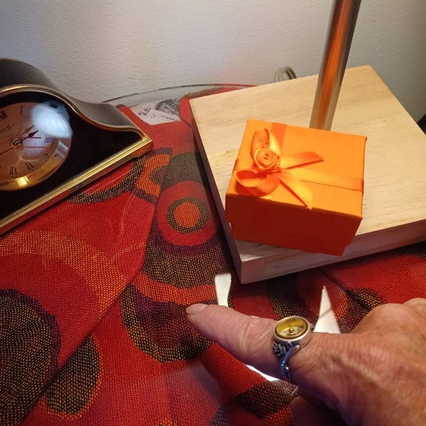 Working Compass Ring Sterling Silver, Silver Twig Ring, Compass Jewelry ...