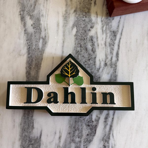 High Density Urethane Sand Carved Single Face Sign Business, Custom 1.5 ...