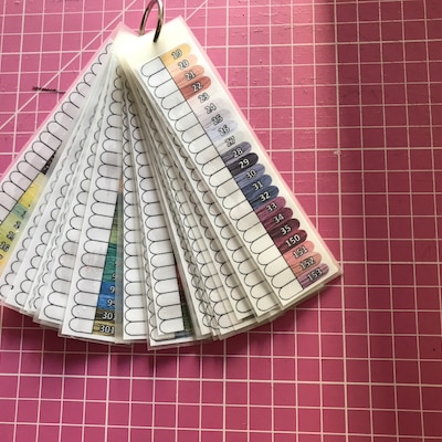 DMC to Diamond Dotz Conversion Chart PDF Instant Download Cross Stitch ...