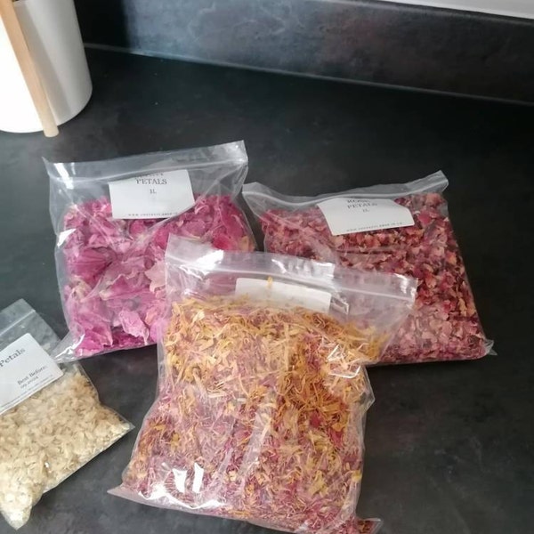 Natural Confetti 30 Types Wedding Biodegradable Confetti Dried Flower ...