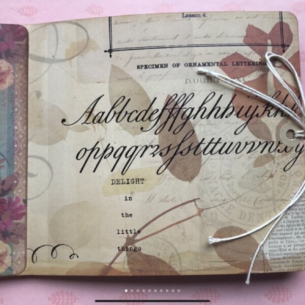 Handmade Small File Folders Journal Pockets And Add Ons Set Of Three Etsy