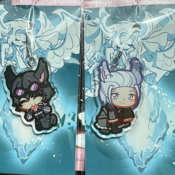 Final Fantasy VII Acrylic Keychains double Sided - Etsy