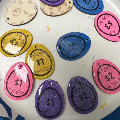 30 Redeemable Easter Token SVG, Kids Easter Laser Files, Easter Coin ...