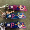 Pool Keychain, Pool Key Chain, Pool Keyring, Pool Bag, Pool Key, Summer ...
