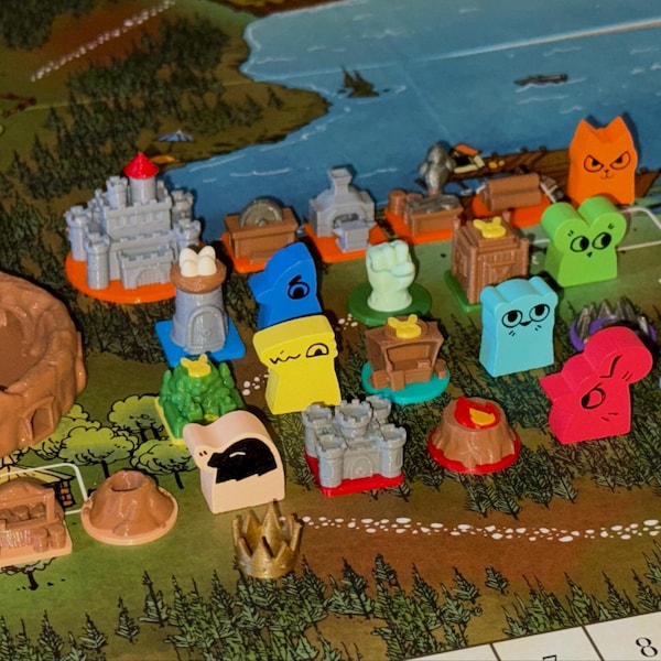 Root Compatible All in Upgrade Kit. 138-piece Set for Base Game ...