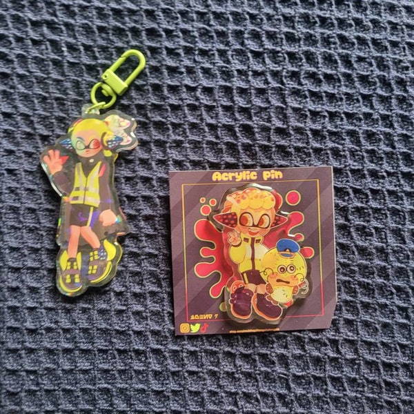 Splatoon Idol Keychains - Etsy