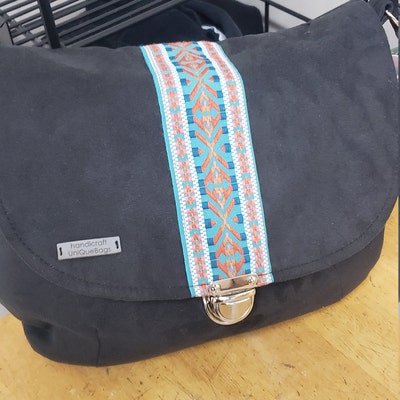 Crossbody Bag / Polish Folk / Ethnic Style Purse / Velvet Purse - Etsy