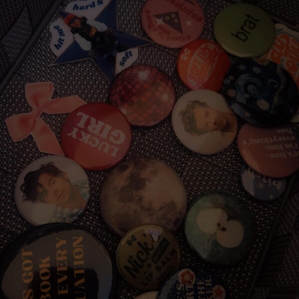 Charli Xcx Brat Button Pin Quartet - Etsy