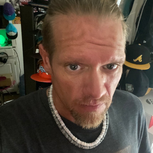 Surfer Necklace, Surf Collar, Puka Shell Necklace, Heishi Choker, Tiger ...