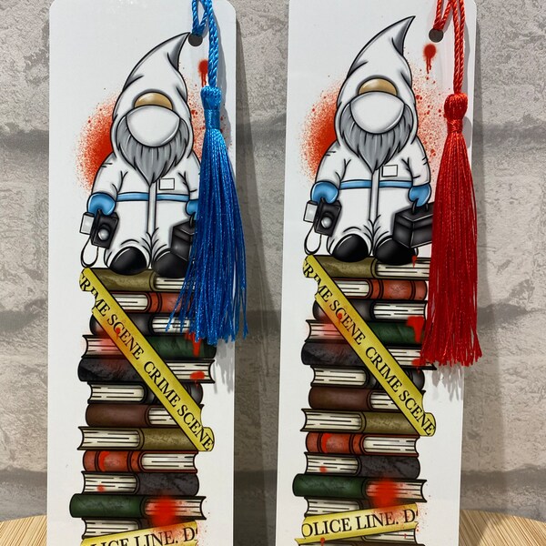 CSI Crime Scene Investigation Gnome Gonk Bookmark Design Png Clip Art ...